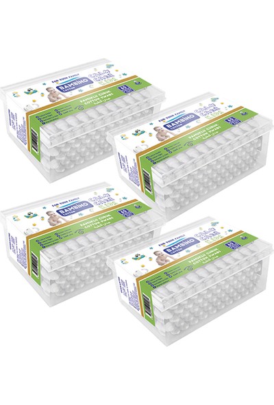 Bambino Bebe Kulak Çubuğu X4 Bambino Bebe Kulak Çubuğu X4