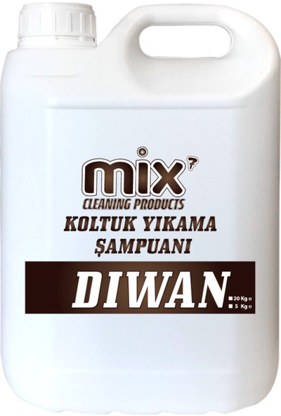 Mix Mix7 Diwan Koltuk Şampuanı 5 kg Mix Mix7 Diwan Koltuk Şampuanı 5 kg