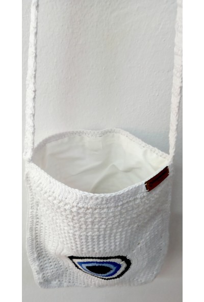 Vizyoner Dükkan El Emeği Örgü Yazlık Çanta 22 x 31 cm