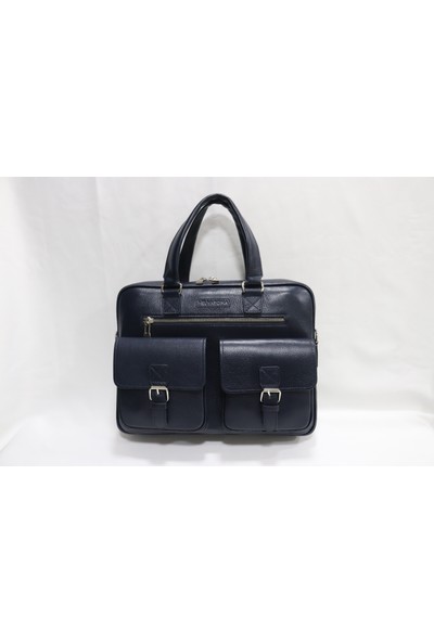 Neuvaroma Hakiki Deri Evrak Çantası
