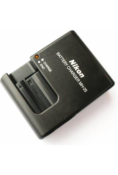 Nikon Mh 25 D7000 D7100 D600 D800 Şarj Aleti Nikon Mh 25 D7000 D7100 D600 D800 Şarj Aleti