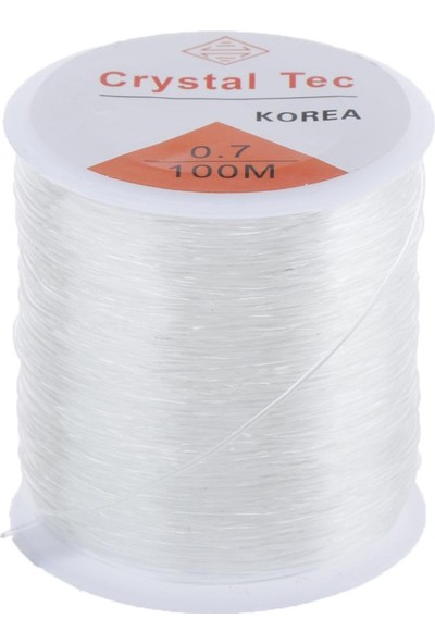 Basto Temiz Elastik Iplik Takı Yapma Kablo Aksesuarları 100 Metre 0,7 mm (Yurt Dışından) Basto Temiz Elastik Iplik Takı Yapma Kablo Aksesuarları 100 Metre 0,7 mm (Yurt Dışından)