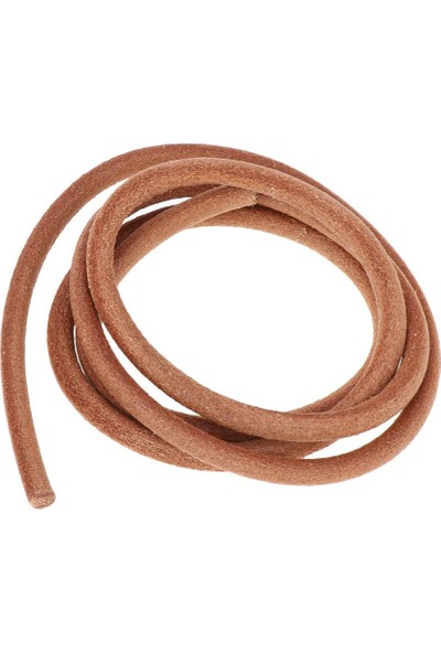 Basto Kumihimo Mücevher Bilezikleri Için 1m Yuvarlak Deri Kordon Iplik 6 mm Yapmak (Yurt Dışından)