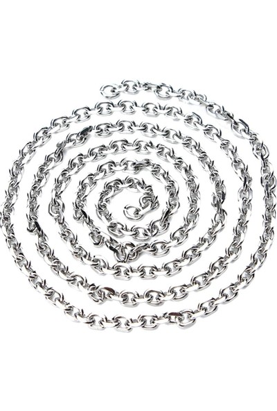 Basto 5m Paslanmaz Çelik O Dıy Kolye Bilezikler Için Zincir Mücevher Bulguları (Yurt Dışından) Basto 5m Paslanmaz Çelik O Dıy Kolye Bilezikler Için Zincir Mücevher Bulguları (Yurt Dışından)