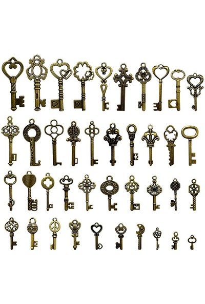 Charge 40 Adet Karışık Iskelet Anahtarlar Charge 40 Adet Karışık Iskelet Anahtarlar