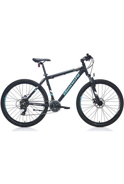 Bianchi Aspid 36 M. Disk Fren 21 Vites 26 Jant Dağ Bisikleti Syah-Turkuaz 38 cm Kadro