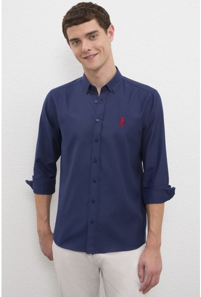 U.S. Polo Assn. Erkek Lacivert Gömlek U.S. Polo Assn. Erkek Lacivert Gömlek