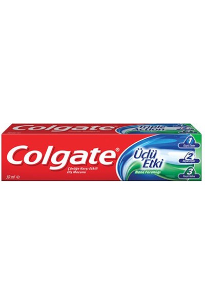 Colgate Macunu Üçlü Etki 100 ml Colgate Macunu Üçlü Etki 100 ml