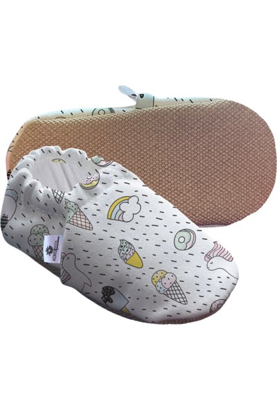 Koko PatikDondurma Kuşağı Desenli Patik