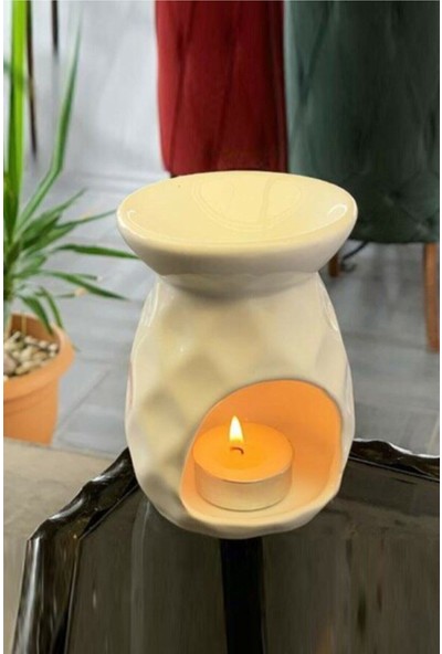 Go İthalat Kumraldede Ananas Seramik Buhurdanlık Tütsülük