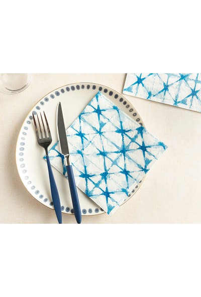 English Home Blue Bounty Kağıt 20'li Kağıt Peçete 33X33 cm Mavi