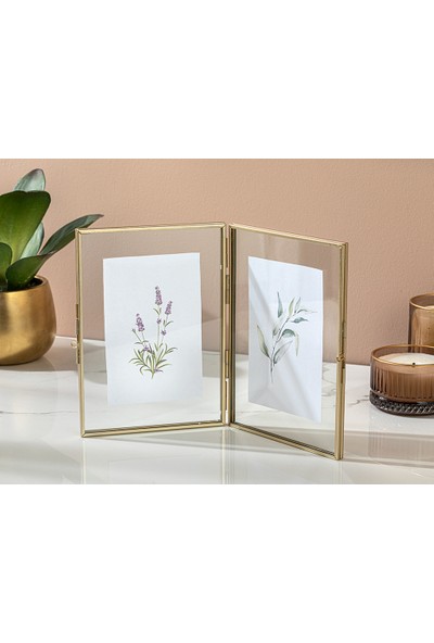 English Home Bellamy Çerçeve 13X18 cm Gold