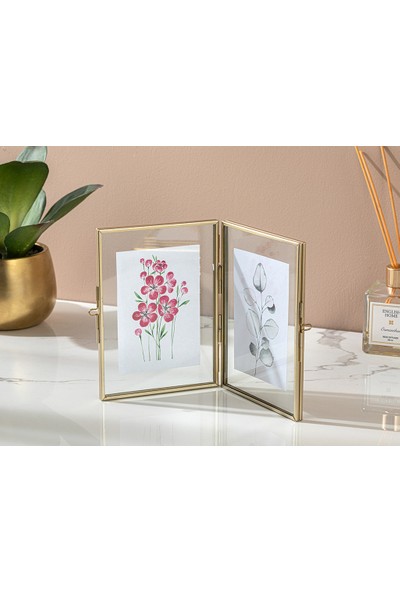 English Home Bellamy Çerçeve 15X20 cm Gold