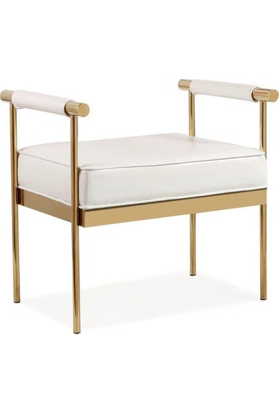 Eleganza Cemre Metal Puf Oturum