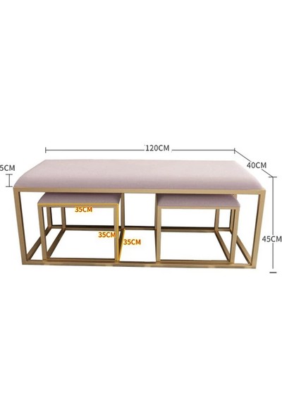 Eleganza Roma Bench Puf