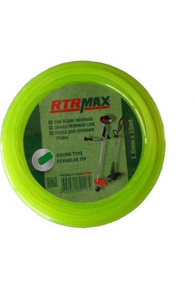 RTRMAX Elektrikli Tırpan Misinası 1,6mm X15M