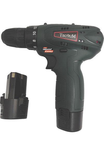 Tecnum C 12-2 E Akülü Matkap Vidalama Tecnum C 12-2 E Akülü Matkap Vidalama