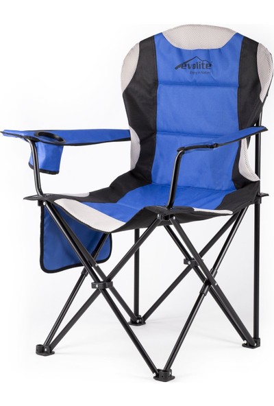 Evolite Nature Katlanabilir Kamp Koltuğu - Mavi Evolite Nature Katlanabilir Kamp Koltuğu - Mavi