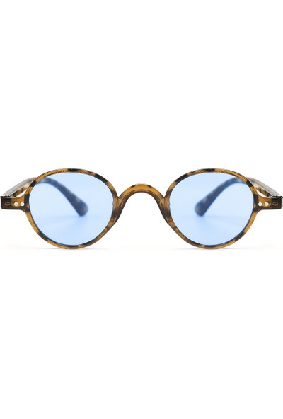 Aqua Di Polo 1987 Unisex Well Rounded Kahverengi Leopar Güneş Gözlüğü APSL000103