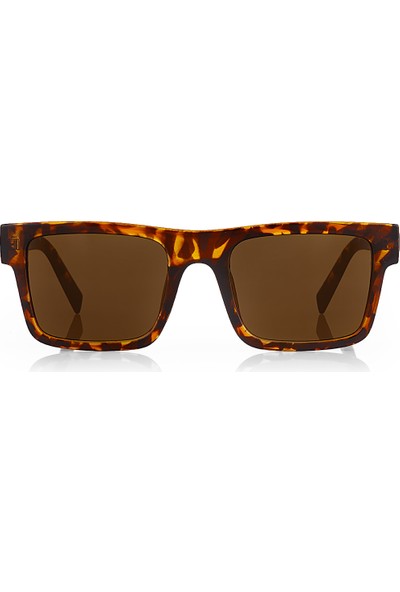 Aqua Di Polo 1987 Unisex Classics Kahverengi Leopar Güneş Gözlüğü APSU030102