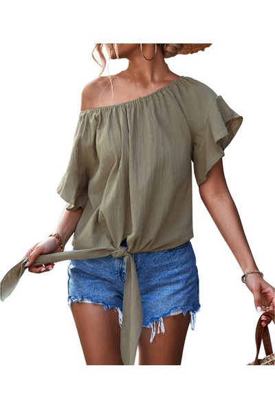 Wonderland Kazak Kısa Kollu Bluz (Yurt Dışından) Wonderland Kazak Kısa Kollu Bluz (Yurt Dışından)