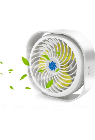 Chronus Mini Fan, USB Fanı 2000 Mah Pil ile Sessiz Masa Fanı Mini Taşınabilir Fan 360 Döndürme Masa Fanı USB Kablosu ile 3 Hız (Beyaz) (Yurt Dışından) Chronus Mini Fan, USB Fanı 2000 Mah Pil ile Sessiz Masa Fanı Mini Taşınabilir Fan 360 Döndürme Masa Fanı USB Kablosu ile 3 Hız (Beyaz) (Yurt Dışından)