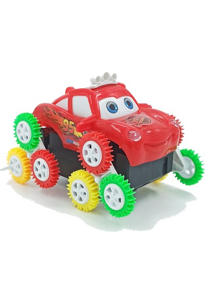 Pop Şeker Takla Atan Pilli Işıklı Çılgın Oyuncak Cars Şimşek Mcqueen 12CM. Pop Şeker Takla Atan Pilli Işıklı Çılgın Oyuncak Cars Şimşek Mcqueen 12CM.