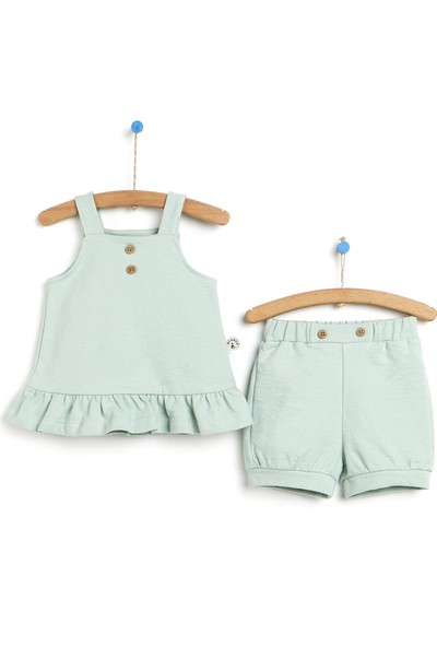 Bebbek Yenidoğan Sunshine Askılı Bluz-Şort