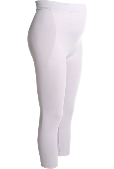 Baby Mom Babymom Dikişsiz Hamile Kapri Tayt