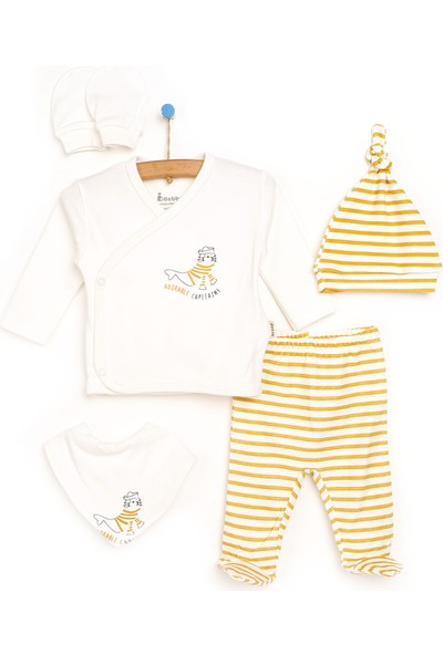 Bebbek Yenidoğan Erkek Bebek 5li Askı Hastane Çıkışı