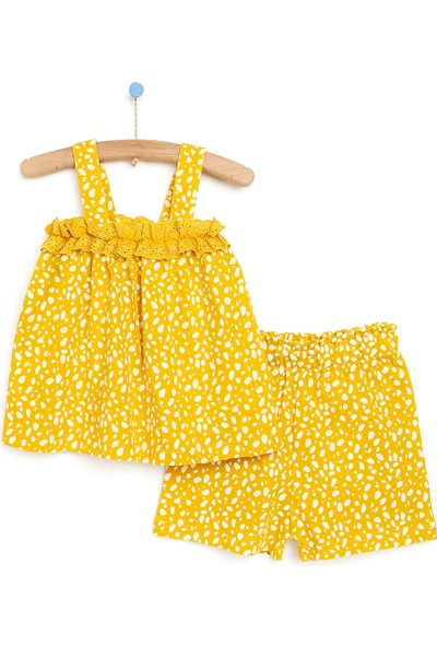 Hello Baby Basic Nordic Kız Bebek Atlet-Şort Takım