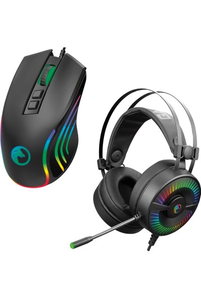 Gametech Dolly Rgb Prime Mouse + Vol-I Kulaklık Gaming Set Gametech Dolly Rgb Prime Mouse + Vol-I Kulaklık Gaming Set