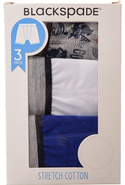 Blackspade 3'lü Erkek Çocuk Boxer Blackspade 3'lü Erkek Çocuk Boxer