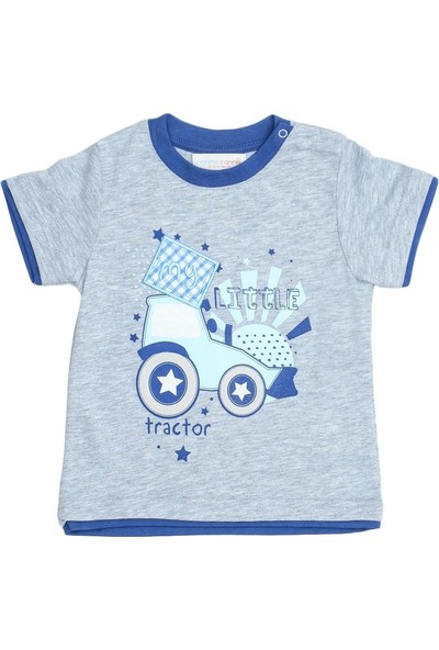 Mammaramma T-Shirt, 3 Ay, Füme Melanj