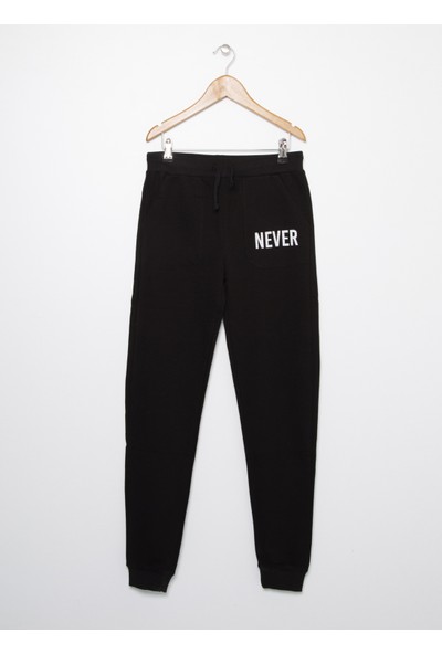 Limon Baskili Siyah Erkek Çocuk Sweatpant Limon Baskili Siyah Erkek Çocuk Sweatpant