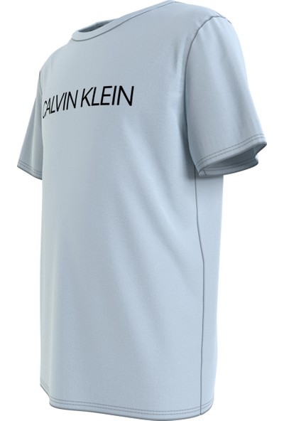 Calvin Klein IB0IB00347-INSTITUTIONAL Bisiklet Yaka Normal Kalıp Düz Mavi Erkek Çocuk T-Shirt Calvin Klein IB0IB00347-INSTITUTIONAL Bisiklet Yaka Normal Kalıp Düz Mavi Erkek Çocuk T-Shirt