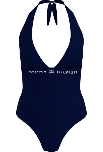 Tommy Hilfiger UW0UW03462DW5003 Mavi Kadın Mayo