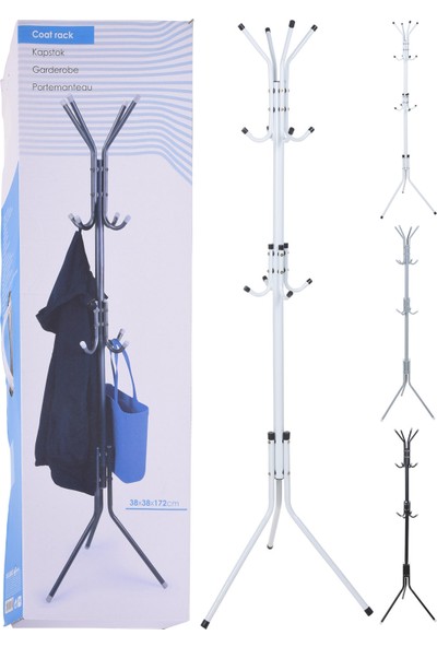 Boyner Evde Ayaklı Siyah Askı