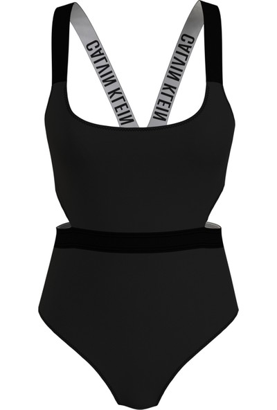 Calvin Klein KW0KW01653BEH003 Siyah Kadın Mayo
