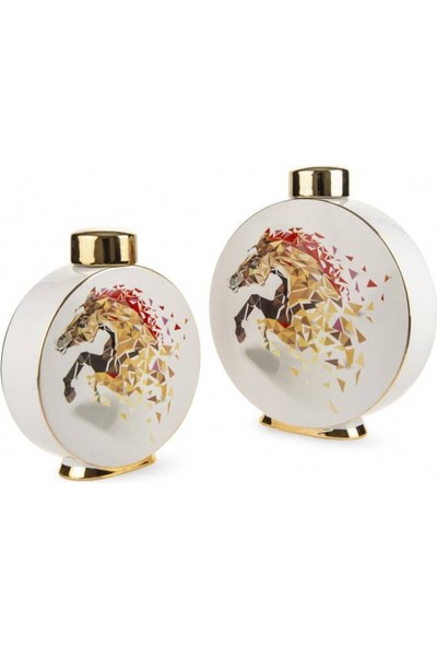 Maisonmiraofficial Blue Blanc Porselen Küp Vazo 2li Maisonmiraofficial Blue Blanc Porselen Küp Vazo 2li