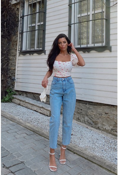 MyLove Ultra Yüksek Bel Jean Mavi