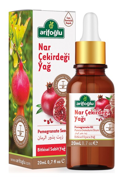 Arifoğlu Nar Çekirdeği Yağı 20ml - (Soğuk Sıkım) Arifoğlu Nar Çekirdeği Yağı 20ml - (Soğuk Sıkım)