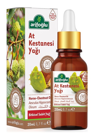 Arifoğlu At Kestanesi Yağı 20ml Arifoğlu At Kestanesi Yağı 20ml