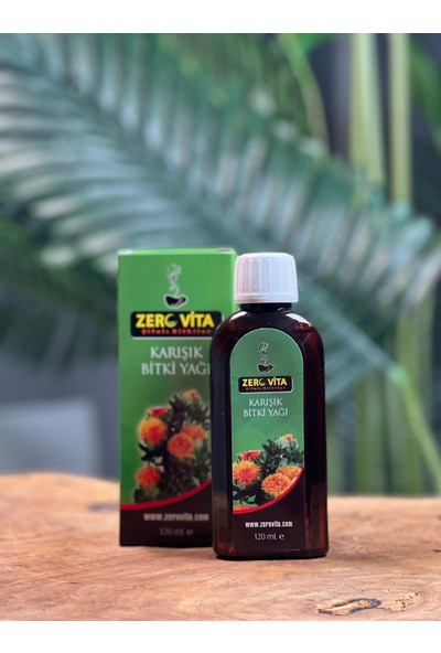 Zero Vita Karışık Bitki Yağı 120 ml Zero Vita Karışık Bitki Yağı 120 ml