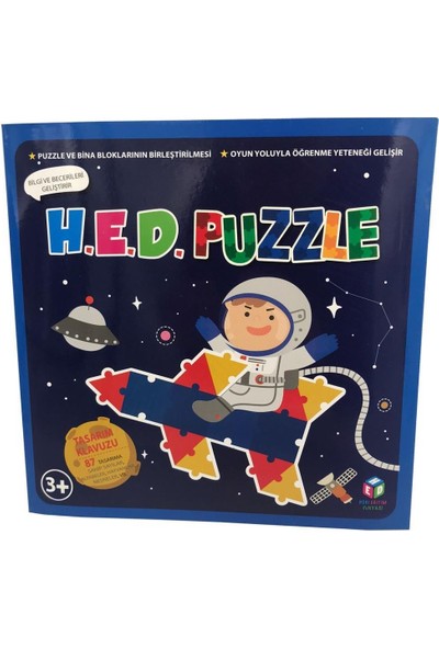 Hobi Eğitim Dünyası Hed Puzzle Oyunu