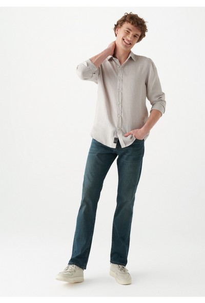 Mavi Hunter Koyu Gölgeli Mavi Premium Jean Pantolon