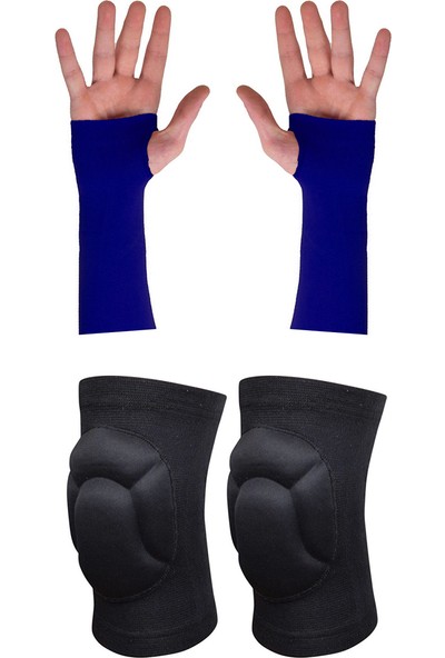 444 Marka Voleybol Dizliği ve Voleybol Elliği 2'li Set Voleybol Kolluk ve Dizlik Kabartma Sünger Destekli 444 Marka Voleybol Dizliği ve Voleybol Elliği 2'li Set Voleybol Kolluk ve Dizlik Kabartma Sünger Destekli