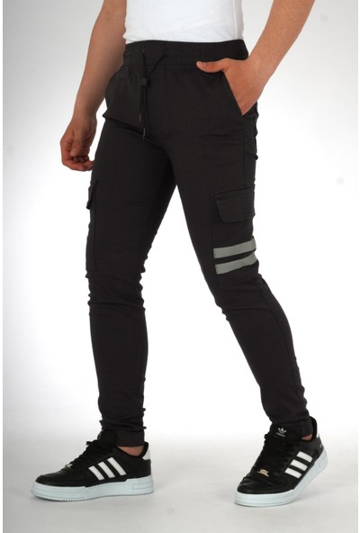 Pina Kids Erkek Çocuk Lastikli Kargo Pantolon Fit Kanvas2-15 Yaş