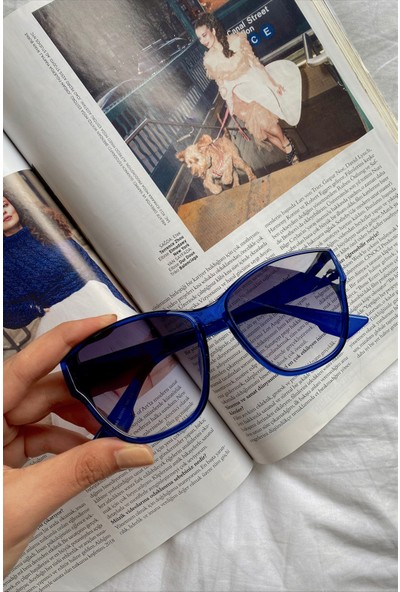 MyLove Angelina Güneş Gözlüğü Saks Mavisi MyLove Angelina Güneş Gözlüğü Saks Mavisi