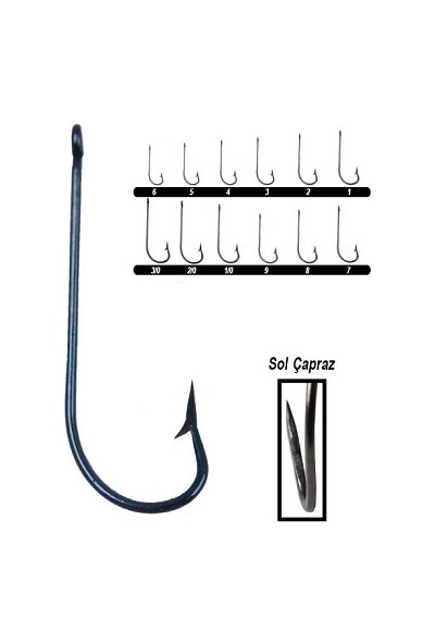 Youvella 12714 Delikli Çapraz Lüfer Iğnesi 100'LÜ Kutu Siyah Youvella 12714 Delikli Çapraz Lüfer Iğnesi 100'LÜ Kutu Siyah